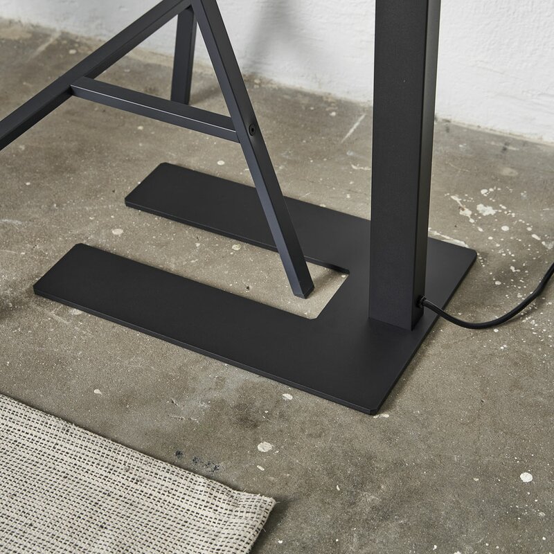 LED Stehleuchte Lara Up & Down 80W schwarz RAL7021 UGR